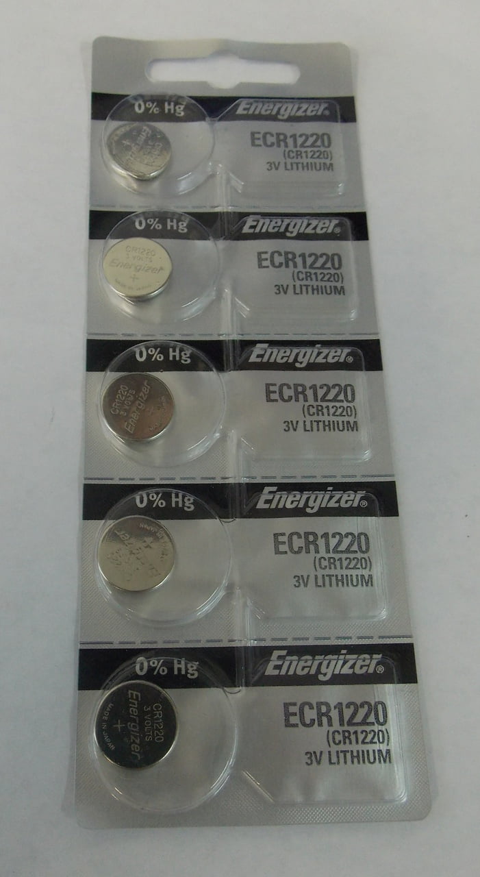 Energizer CR1220 3V Lithium Coin Battery - 50 Pack + FREE SHIPPING! - Walmart.com