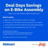 27.5" Concord Step-Thru Electric Commuter Bike, 36V, White, Fits Riders ...