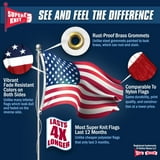Online Stores American Flag, 3ft x 5ft, Superknit Polyester, Outdoor ...
