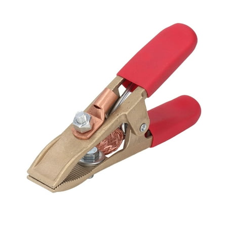 Welding Ground Clamp, 500A Grounding Work Clamp Brass 2.4in Wear ...