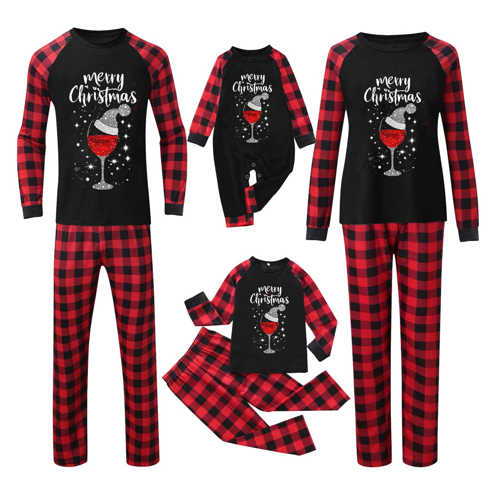 Click here for Curenmufel Matching Christmas Pajamas For Kids Fam... prices