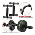 7-in-1 Ab Roller Wheel, Perfect Home Gym Equipment Exercise Roller ...
