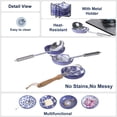 Ceramic Spoon Rest With Holder 4.8 Inch For Stove Top Kitchen Counter ...