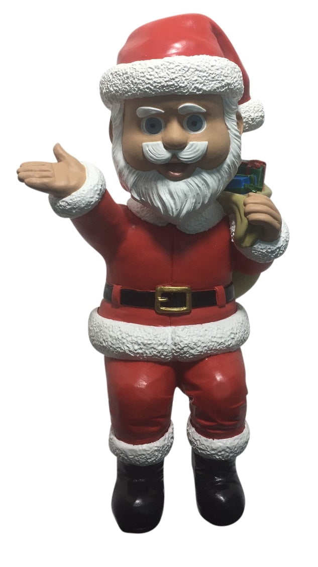 Santa Claus Mantle Mates - Sits on Shelf, Desk, Table Bobblehead ...