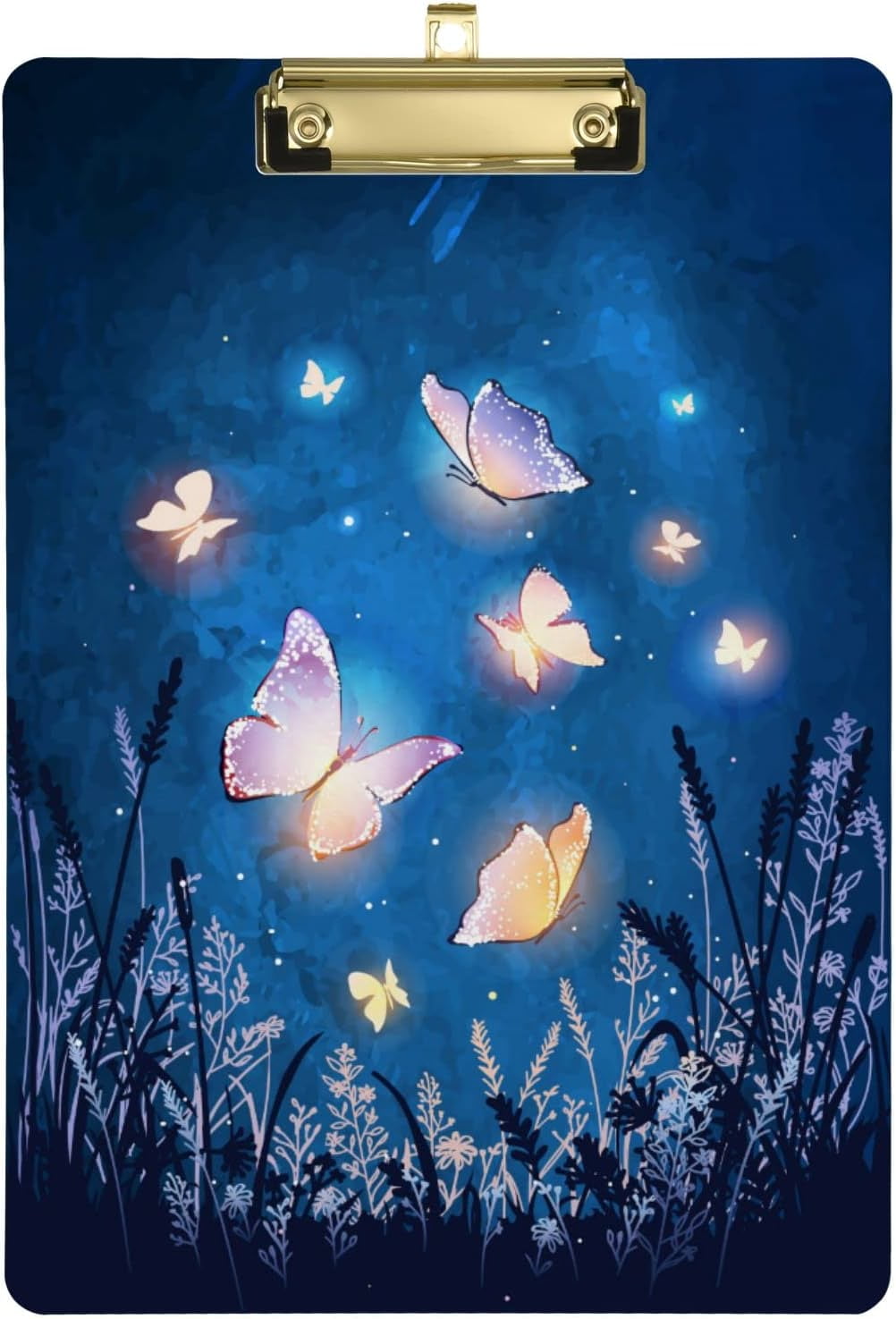 FMSHPON Butterfly Clipboard Hardboard Wood Nursing Clip Board and Pull ...