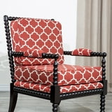 Silverthorne Spindle Chair, Espresso, Red Moroccan Tile - Walmart.com