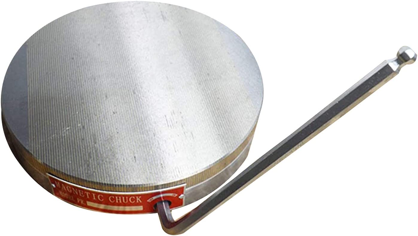 INTSUPERMAI Permanent Magnetic Chuck 9.8in Round Chuck Fine Pole ...