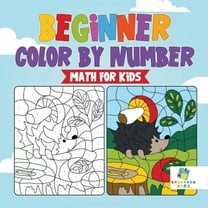 Beginner Color by Number Math for Kids, (Paperback) - Walmart.com