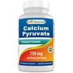 Best Naturals Calcium Pyruvate 750 mg 120 Vegan Supplements Capsules ...