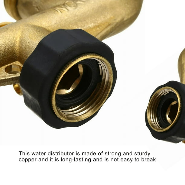 Water Splitter Valve Garden Hose 4-way garden hose splitter; water ...