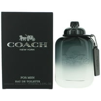 Coach New York EDT Perfume Spray for Men, 3.4 oz with Citrus, Pear ...