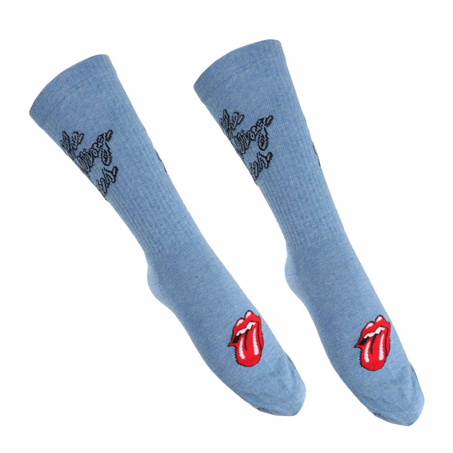 Click here for The Rolling Stones Adult Script Logo Socks 8  12 prices