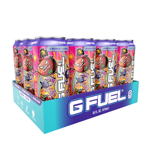 G FUEL Berry Bomb Energy Drink, 16 fl oz, 12 Count - Walmart.com