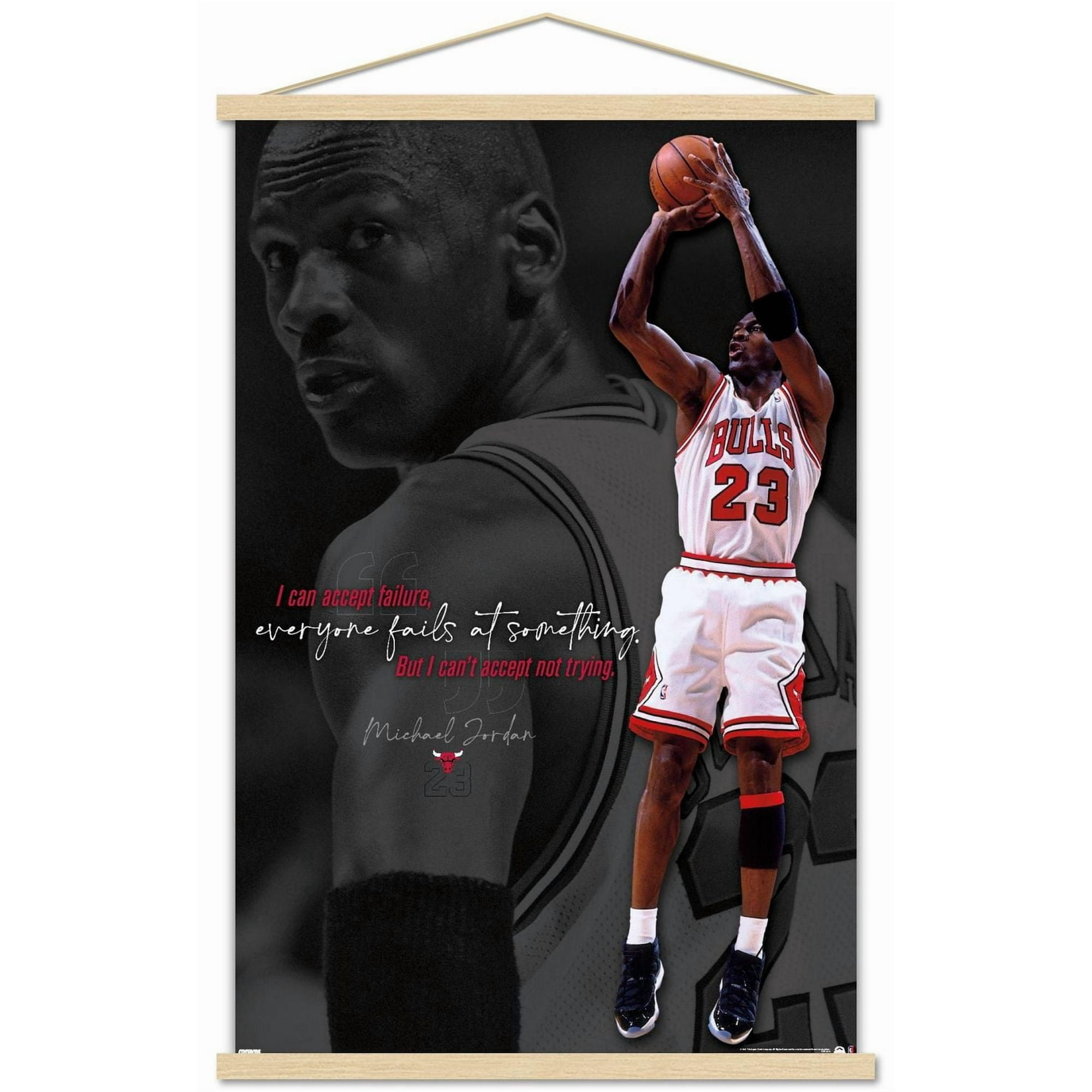 Click here for Trends International Michael Jordan - Cant Accept... prices