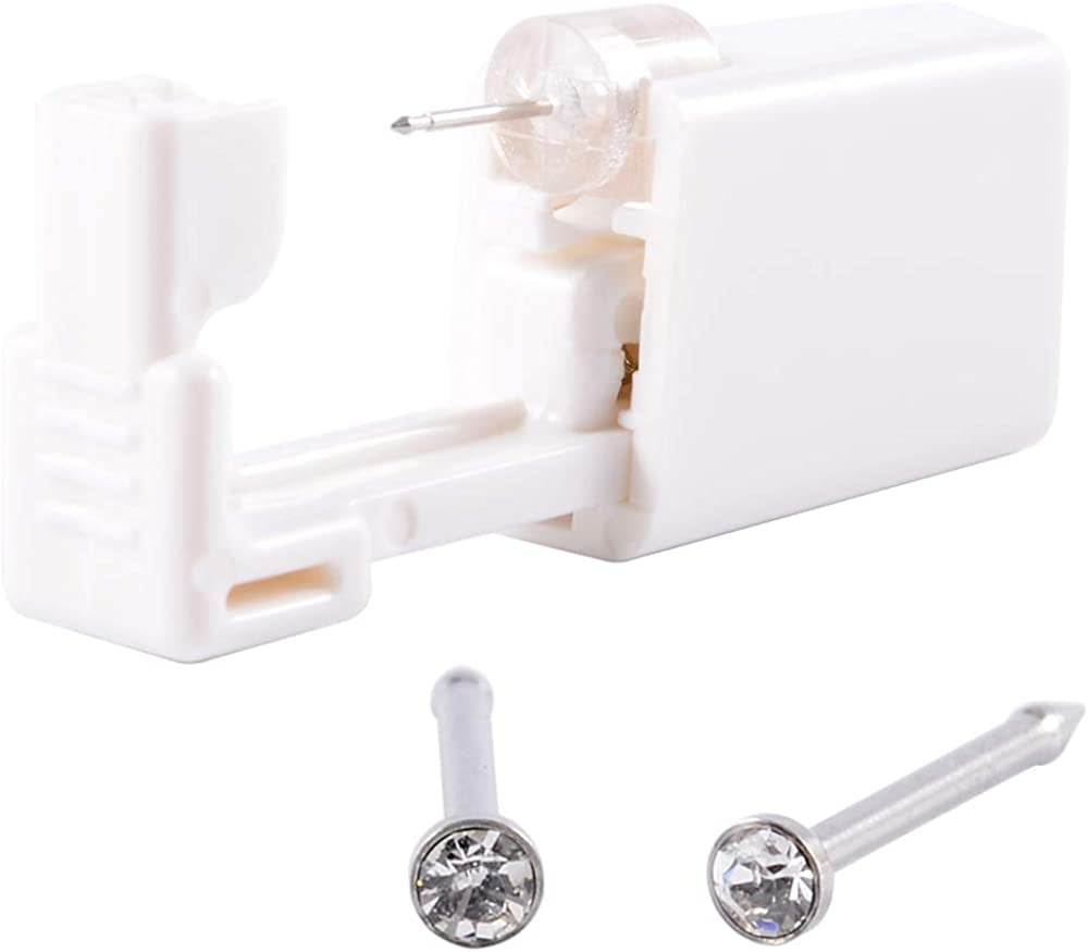 Disposable Safe Sterile Piercing Unit for Gem Nose Studs Piercing Gun ...