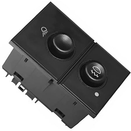 Car Headlight Switch Dash Mount Headlamp Dimmer Switch Foglight Switch ...