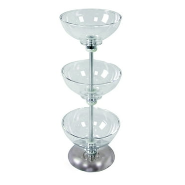 "Azar Displays Tall Holder Five-Tiered 14"" Bowl Floor Display Stand ...