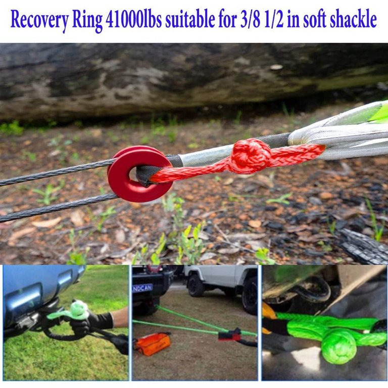 Astra Depot Winch Recovery Accessory Snatch Ring 41000lbs T6 6061 ...
