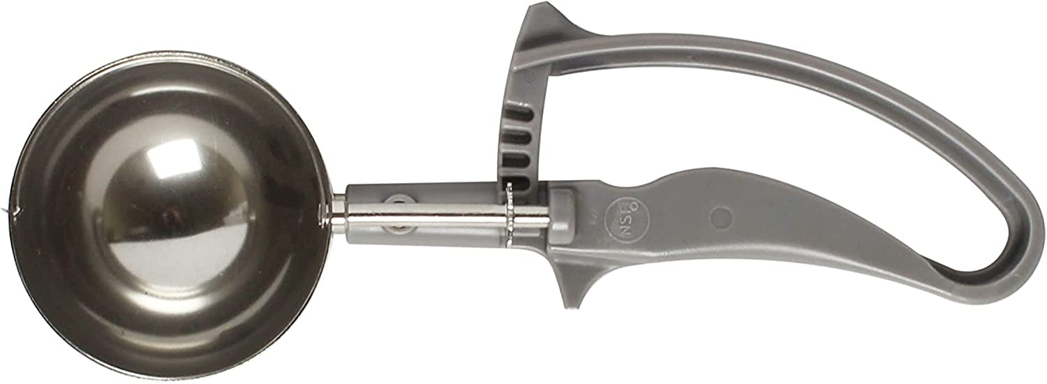 TrueCraftware – 4- ounce Stainless Steel Disher, Size 8, Easy Grip ...