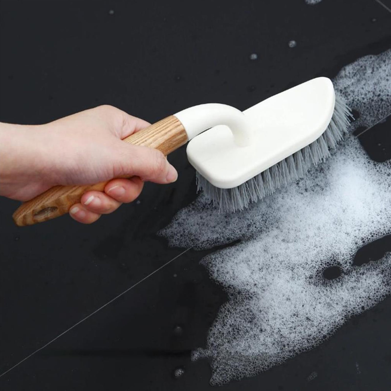 Click here for Bagmrteho Wooden Handle Floor Brush Long Handle Cl... prices