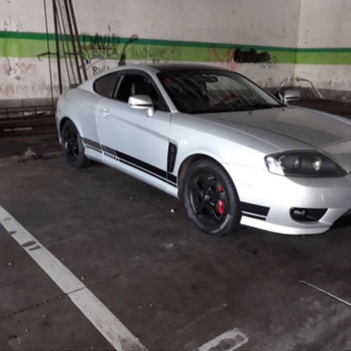 Hyundai Tiburon Decals Wheels Cover