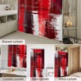 Bathroom Shower Curtain Abstract Color Block Art Waterproof Shower ...