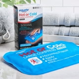 Equate Reusable Hot or Cold Large Compress, 8"x12", 1 Count HSA/FSA ...