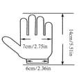 1 Pair Cartoon Character Children's Gloves Reinforced Thumb Split ...