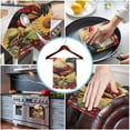 4 Pack Red Rooster Flowers Egg Kitchen Towels Vintage Style Farm ...
