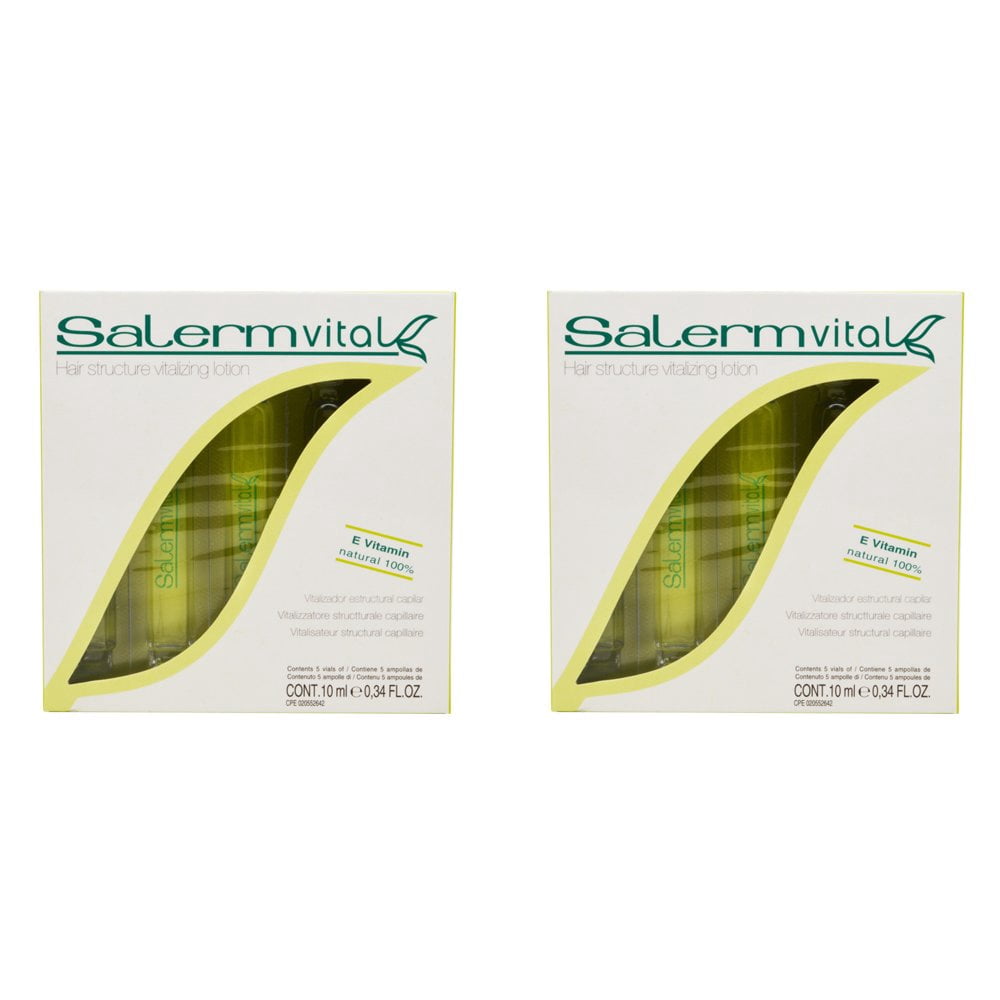 Salerm Cosmetics SalermVital Hair Structure Revitalizer Vitamin E - box ...