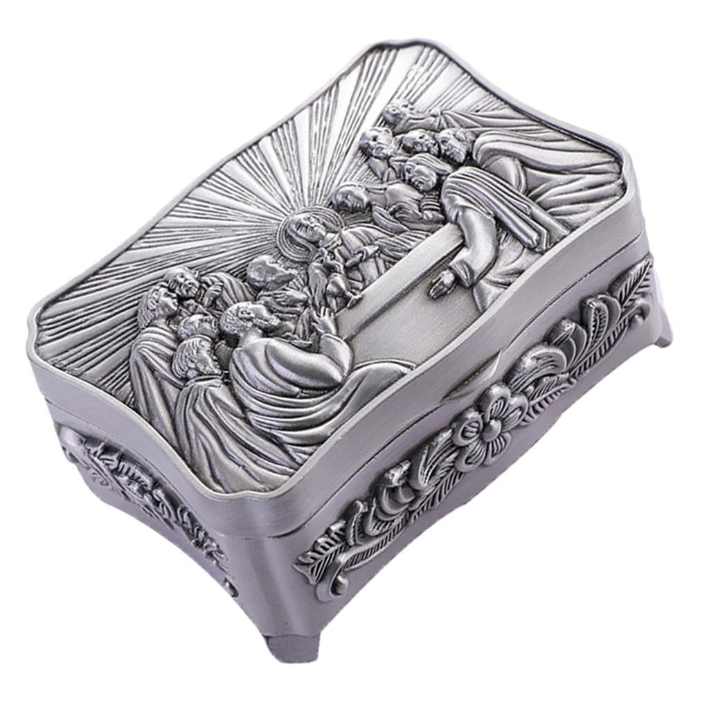Click here for Yinanstore Metal Jewelry Box Small Trinket Jewelry... prices
