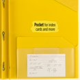Five Star Stay-Put Plastic and Prong Folder, Harvest Yellow (340300E ...