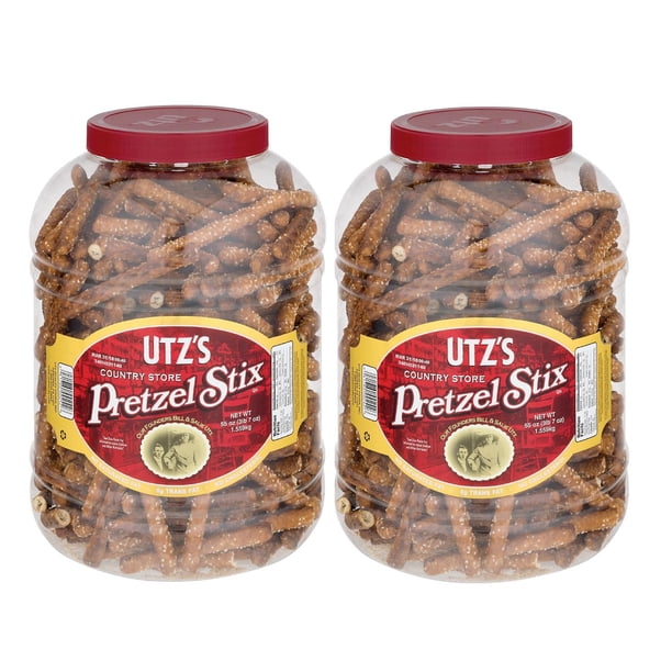 Utz Country Store Pretzel Stix Barrels (55 oz., 2 ct.) - Walmart.com ...