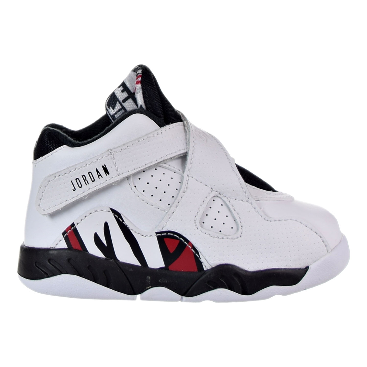 Jordan 8 Retro BT Toddlers Shoes White/Gym Red/Black 305360-104 ...