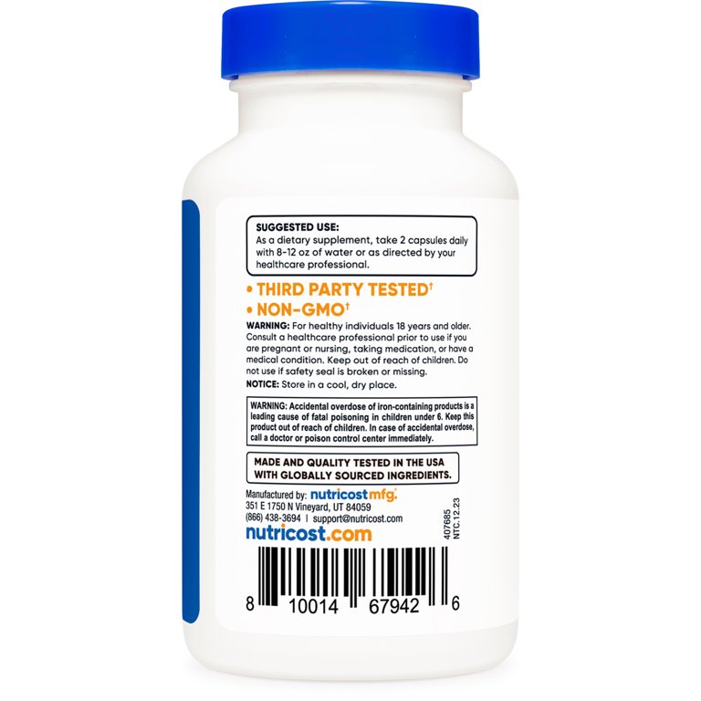 Nutricost Multivitamin With Probiotics 120 Vegetarian, 58% OFF