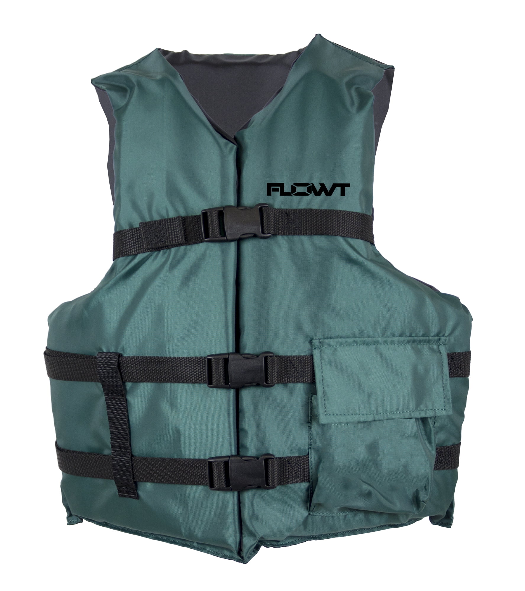 FLOWT Fishing Angler Life Vest - USCG Approved Type III PFD - Walmart.com