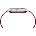 Timex Women's Weekender Watch, Violet Floral Reversible Nylon Slip-Thru ...