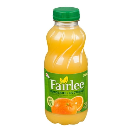 Fairlee Orange Juice, Polyethylene | 300ML/Unit, 24 Units/Case - Walmart.ca