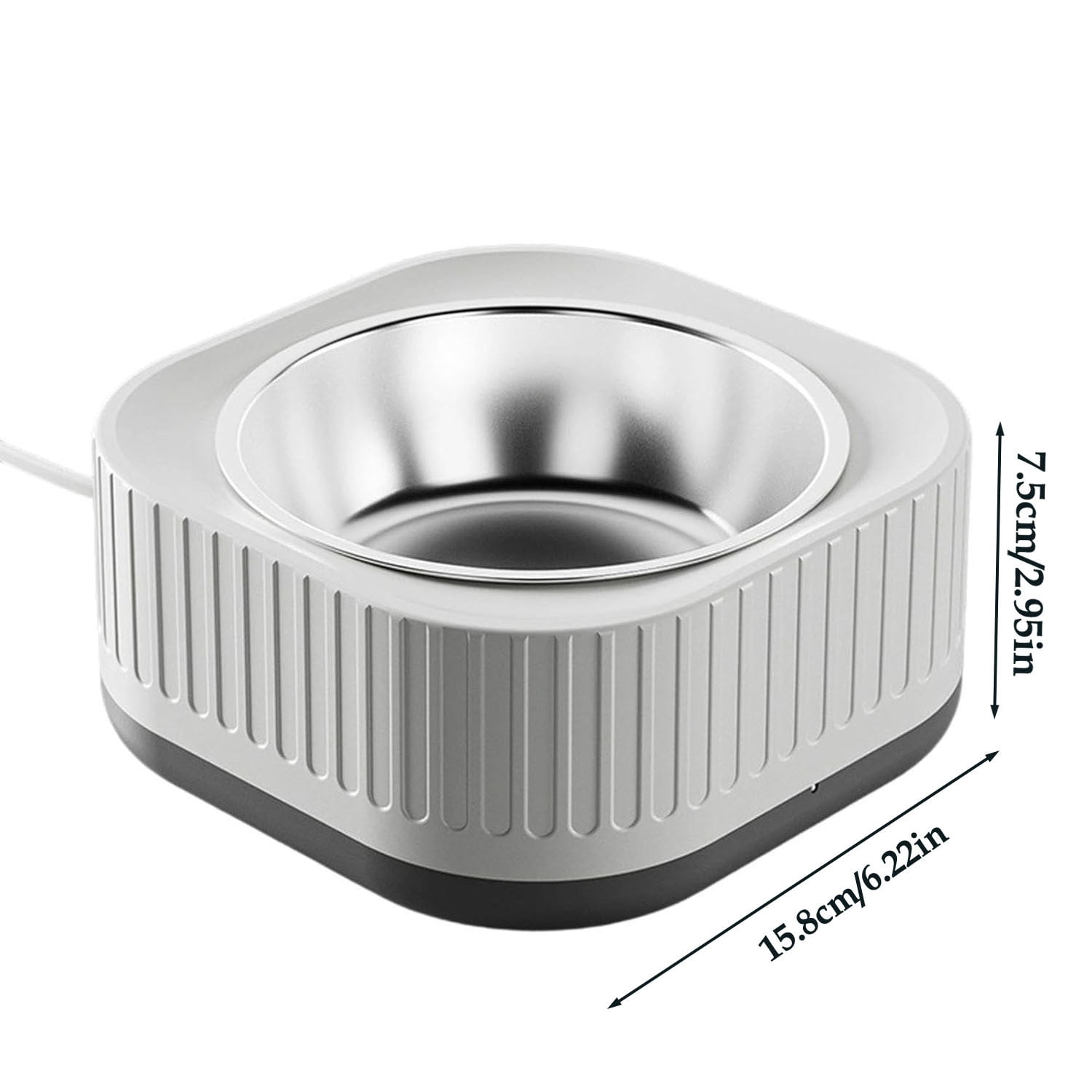 Click here for Btomtd Heated Pet Water Bowl With Temperature Cont... prices