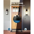 DEWENWILS Outdoor Sensing Switch Lamp, Dusk to Dawn E26 E27 Light Bulb ...