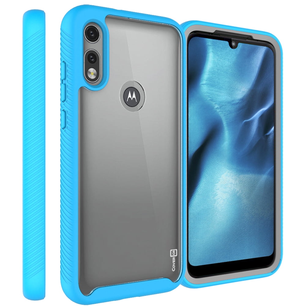 CoverON Motorola Moto E 2020 Case Heavy Duty Full Body Slim Fit ...