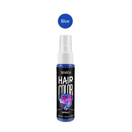 Toyella Disposable hair dye spray quick temporary dye Blue | Walmart Canada