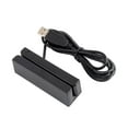Zerone MSR90 USB Magnetic Strip Card Reader for Small Business - 3 ...
