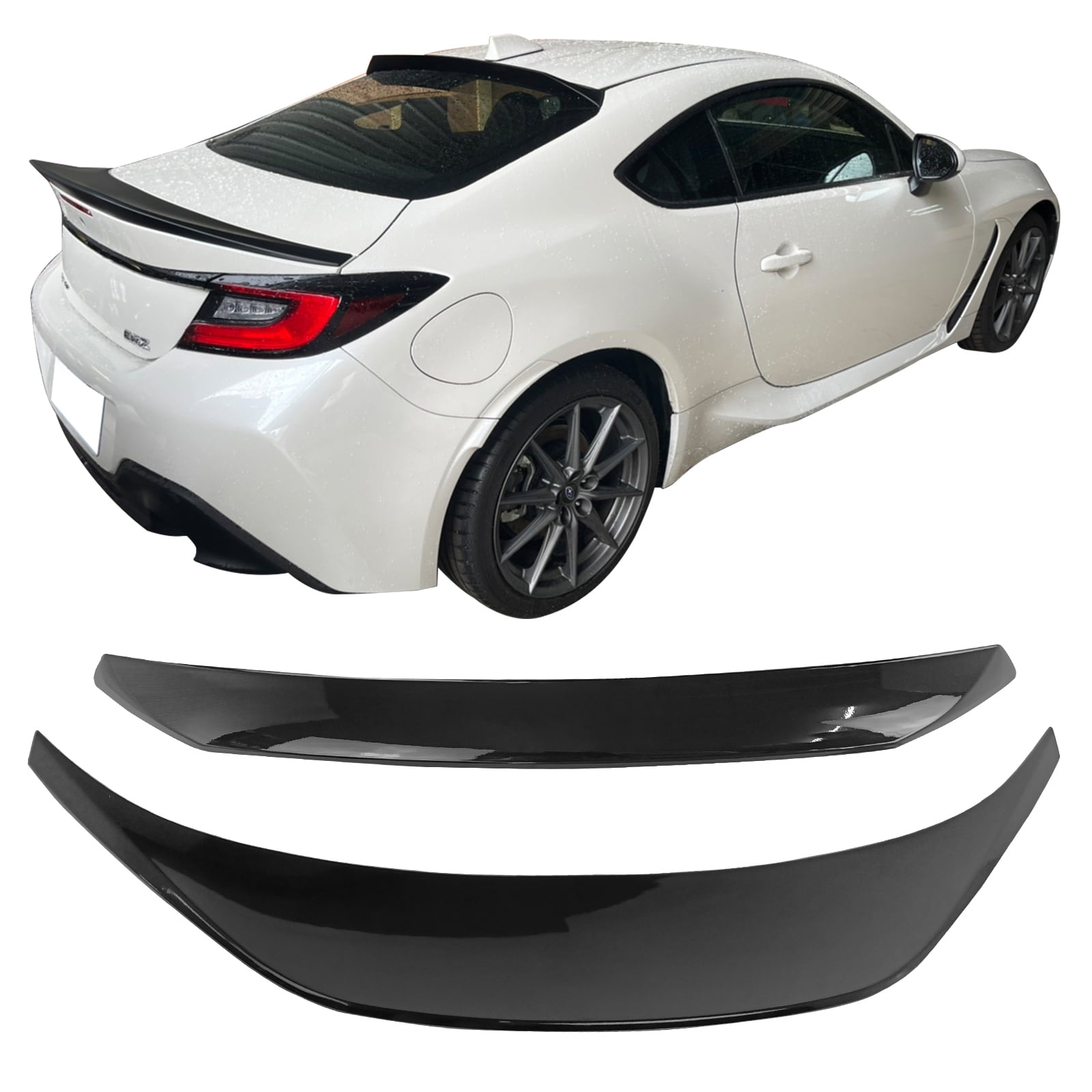 Ikon Motorsports Roof + Trunk Spoiler Compatible With 2022-2023 Subaru ...