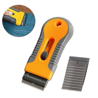 MulWark Multi-Purpose Mini Razor Scraper Set with Protective Blade ...