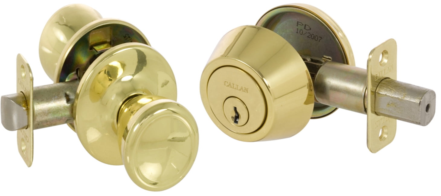 Callan 300T-Br Brayden Single Cylinder Keyed Entry Knob And Deadbolt ...