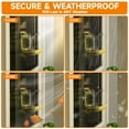 Window Bird Feeder Plastic - with 4pcs Strong Suction Cups, Large ...