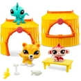 Littlest Pet Shop Tiki Jungle Playpack With 3 LPS Mini Pet - Walmart.com