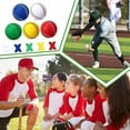 50 Pcs 9 Inch Soft Foam Practice Baseballs League Recreational Hitting ...