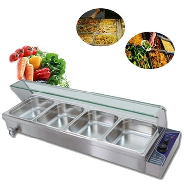 Techtongda Commercial Food Warmer Stainless Steel Bain Marie Buffet ...